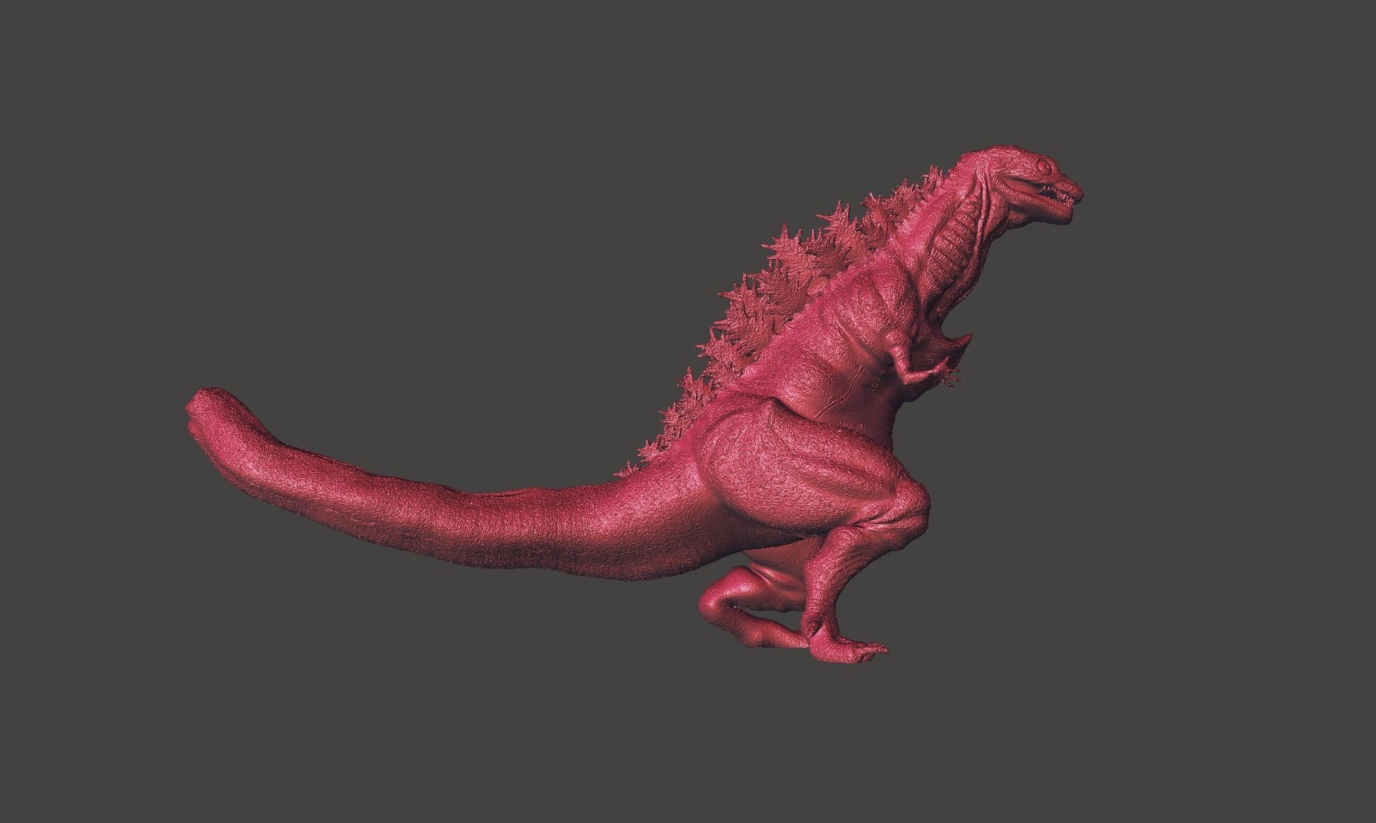 SHINAGAWA KUN SHIN GODZILLA 3RD FORM ULTRA DETAILED STL KAIJU G 3D ...