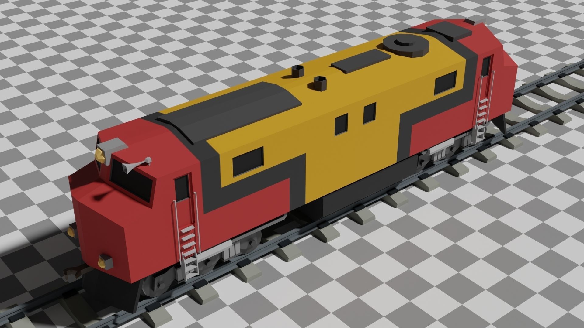 3D model The Ultimate Flat Trains Pack VR / AR / low-poly | CGTrader