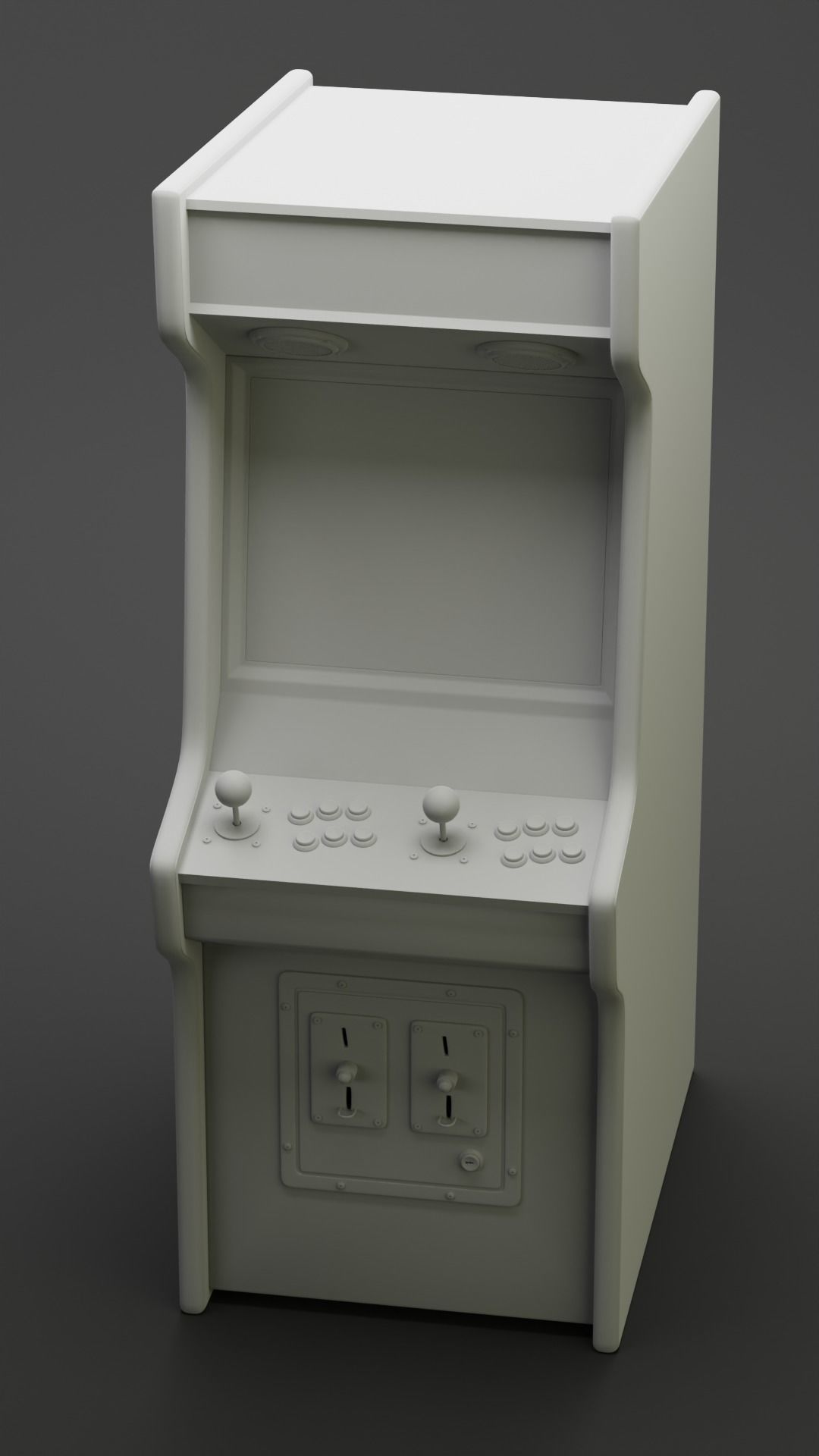 Old Arcade Cabinet 3D model | CGTrader