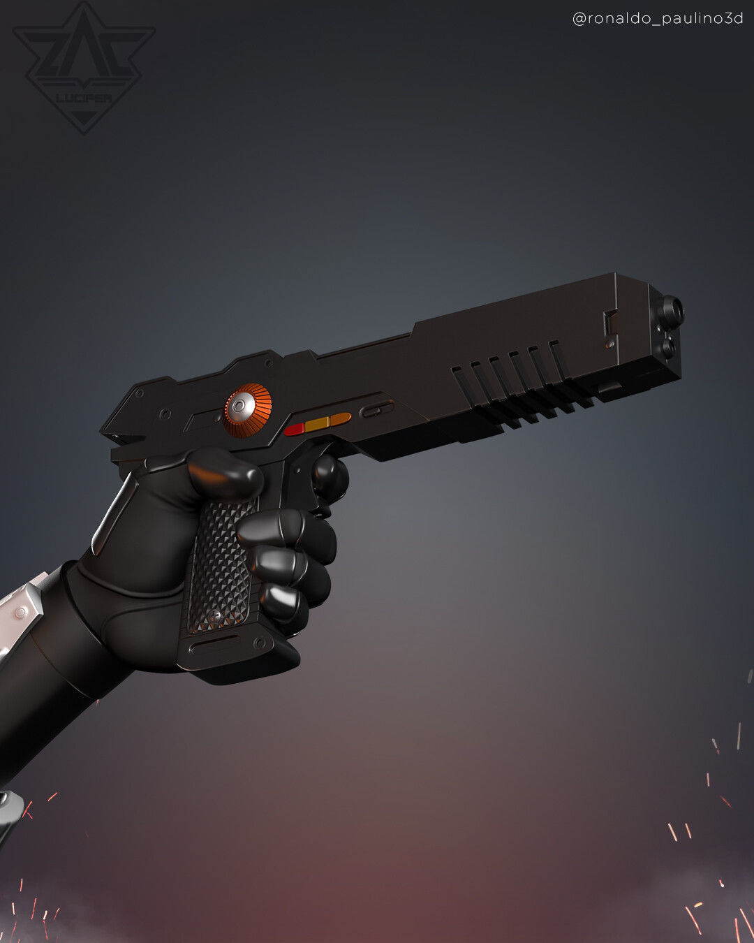 Cybercops Lucifer 3D model 3D printable | CGTrader