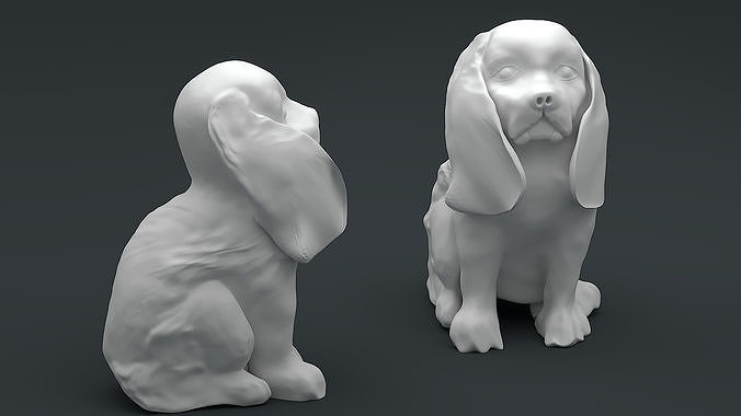 Bully Dog American puppy 3D model 3D printable | CGTrader