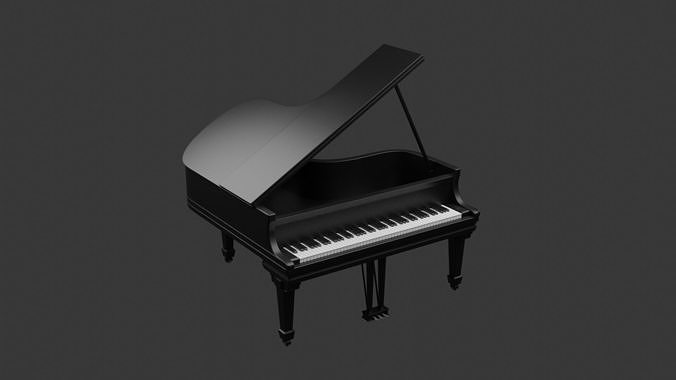 Piano 3D Model 3D model 3D printable | CGTrader