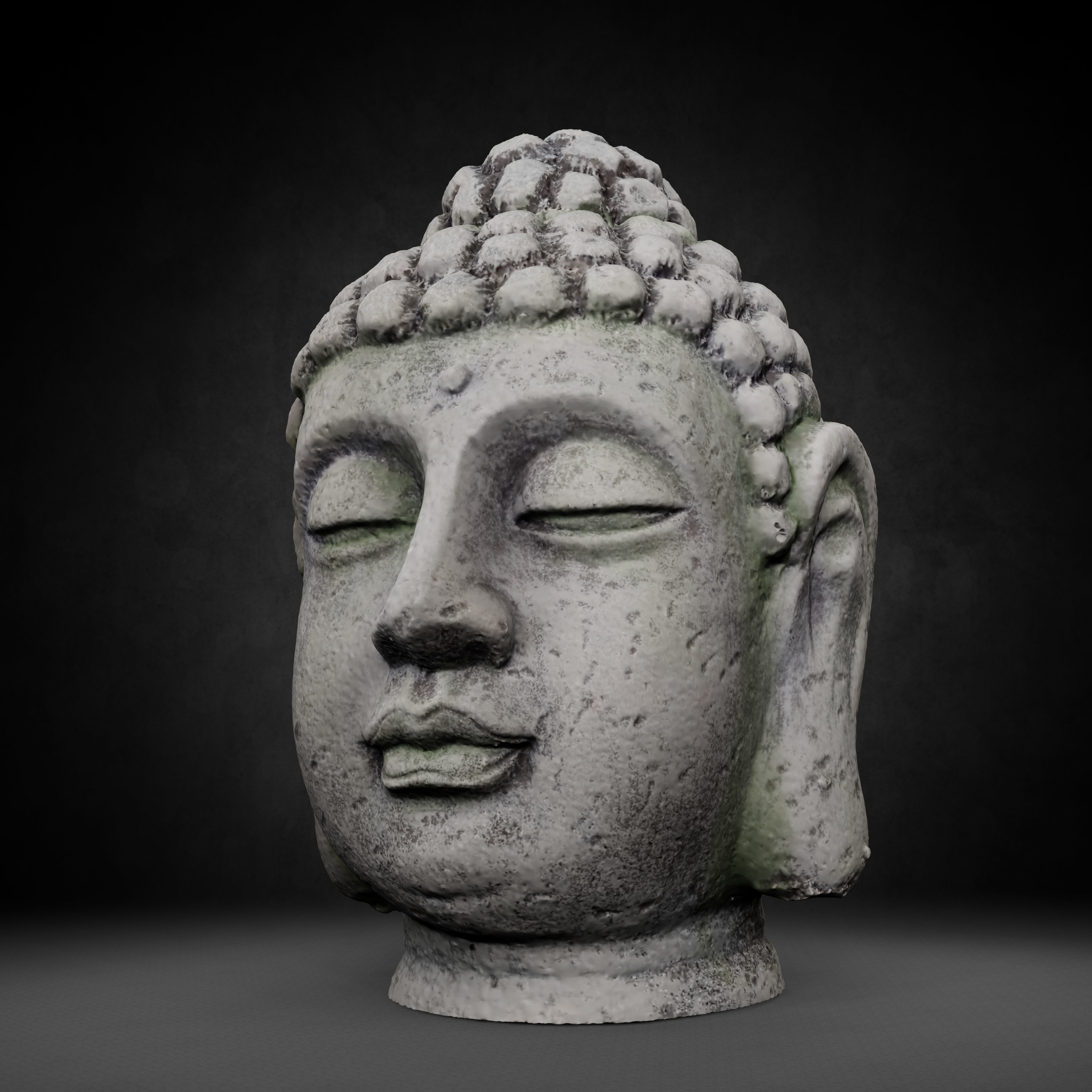 3D model Buddha Photorealistic PBR VR / AR / low-poly | CGTrader