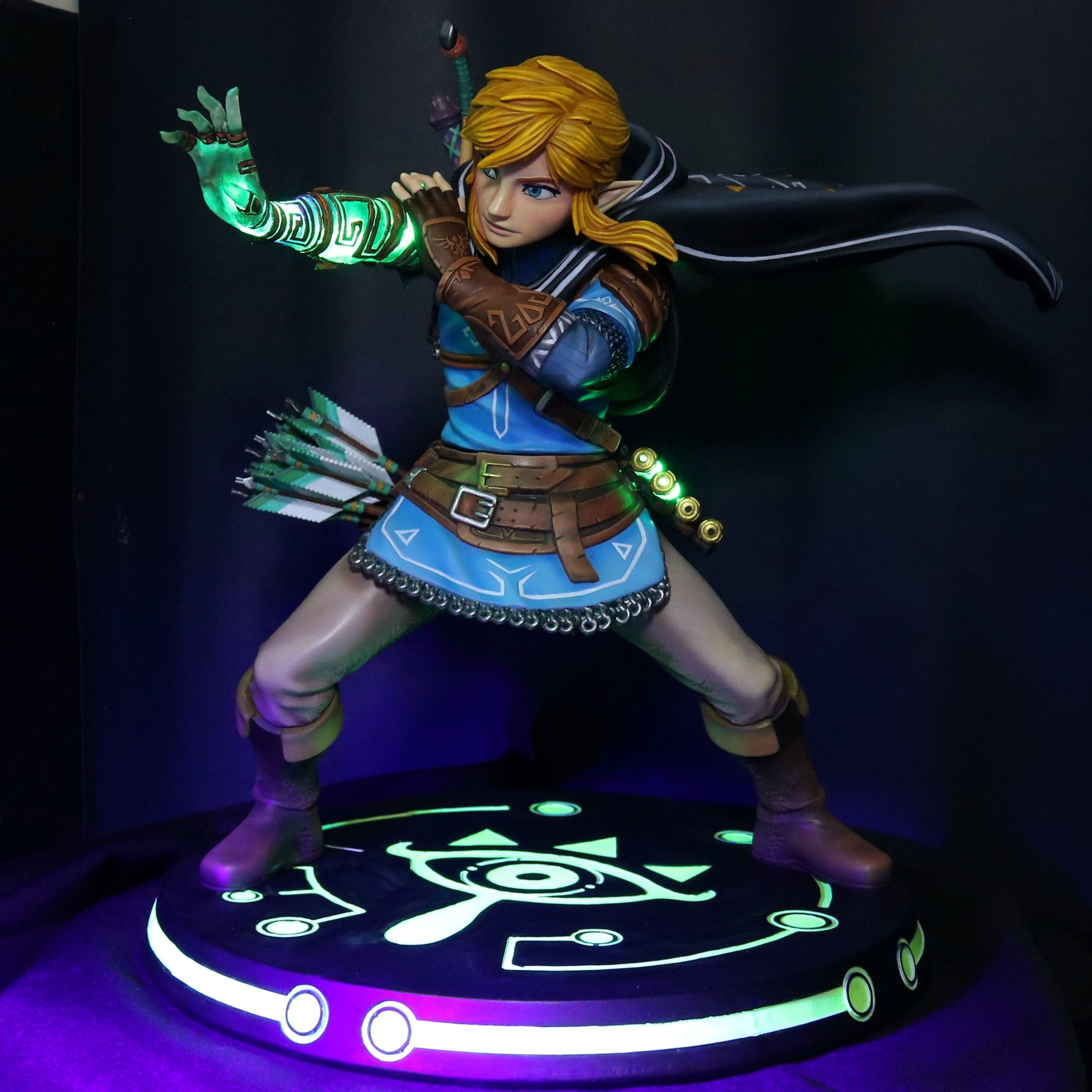 LINK ZELDA TEARS OF THE KINGDOM - TOTK - PREMIUM STATUE 3D model 3D ...