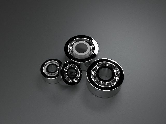 The Bearings 3D model | CGTrader