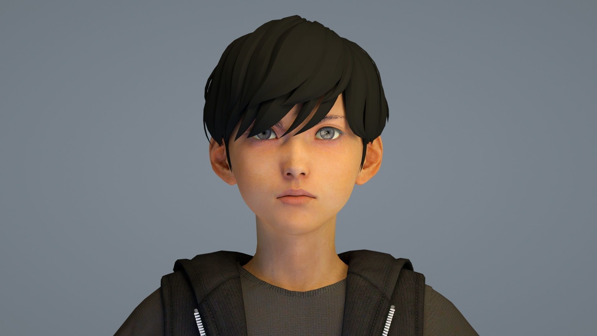 Boys teenagers young students 3D model | CGTrader