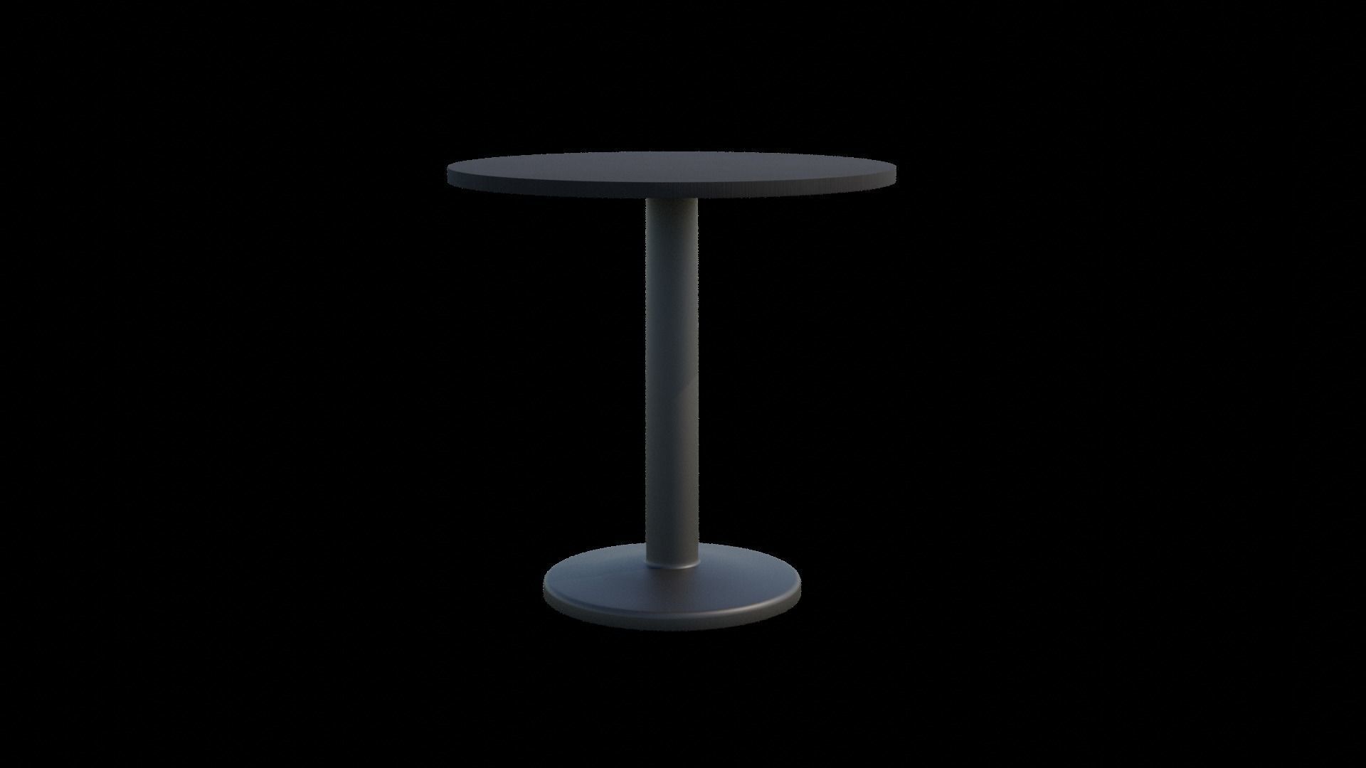 bar round table 3D model | CGTrader