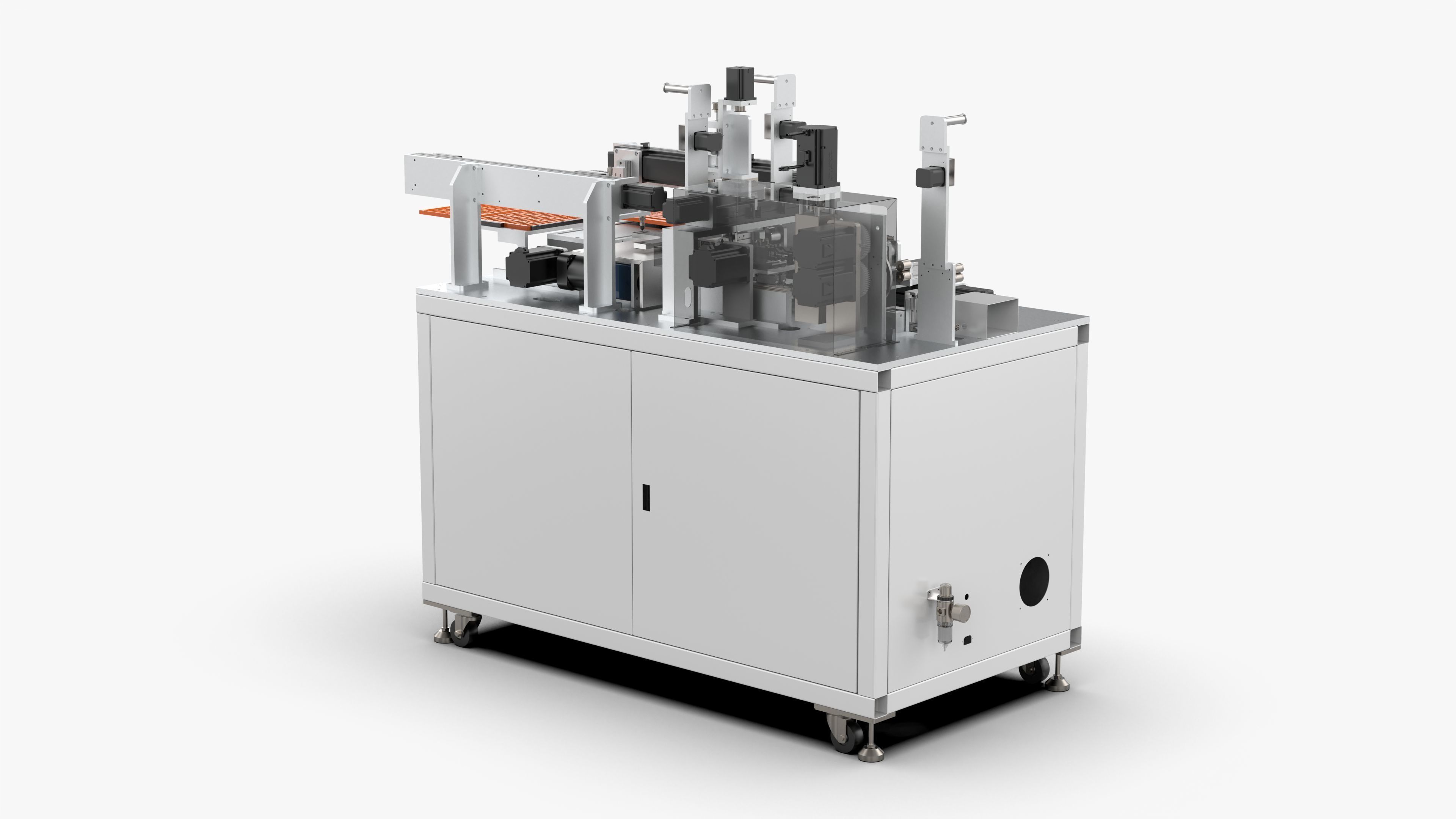 Fully Automatic Dipping Tin Soldering Machine 3D model | CGTrader