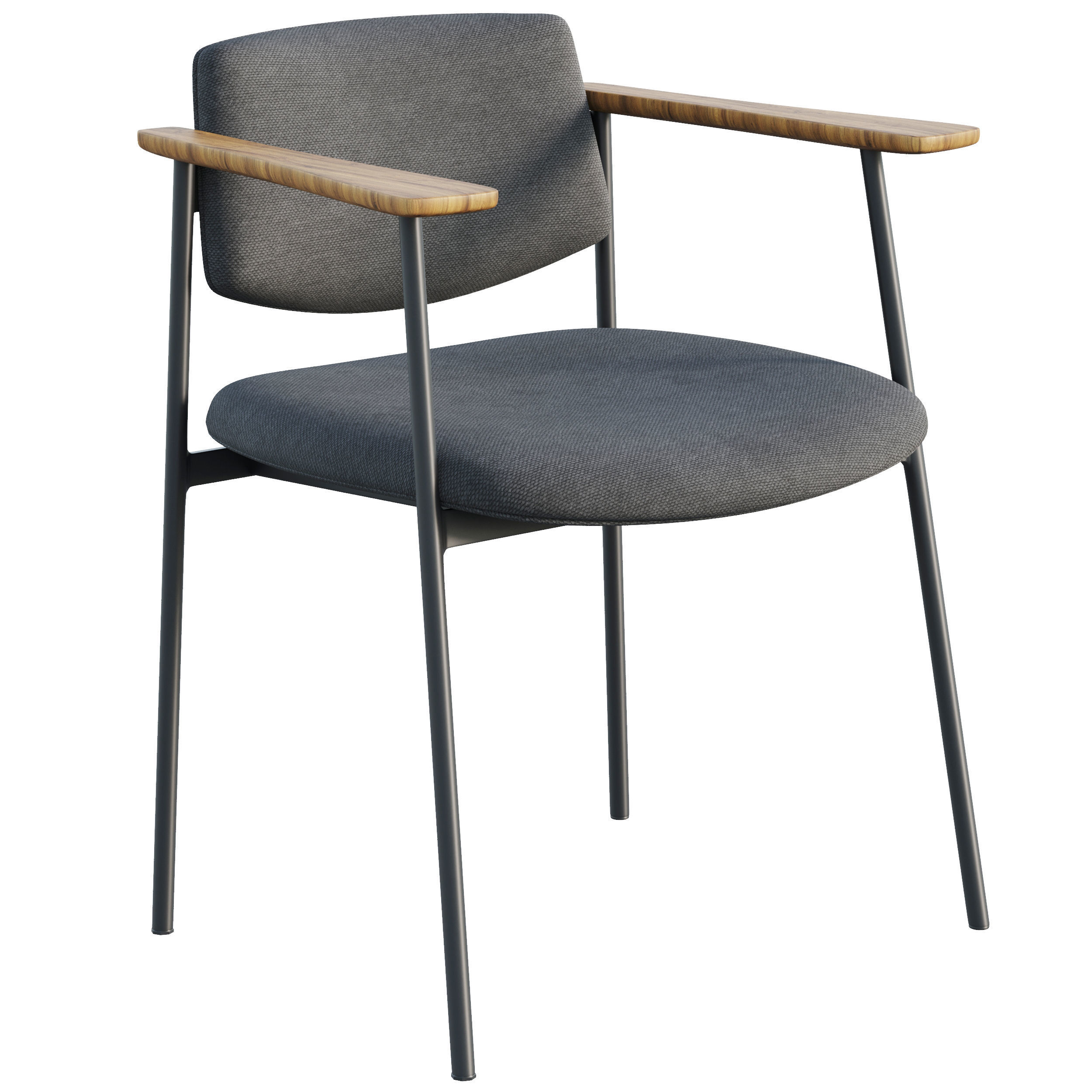 WARREN GRAY CHAIR CB2 3D model | CGTrader