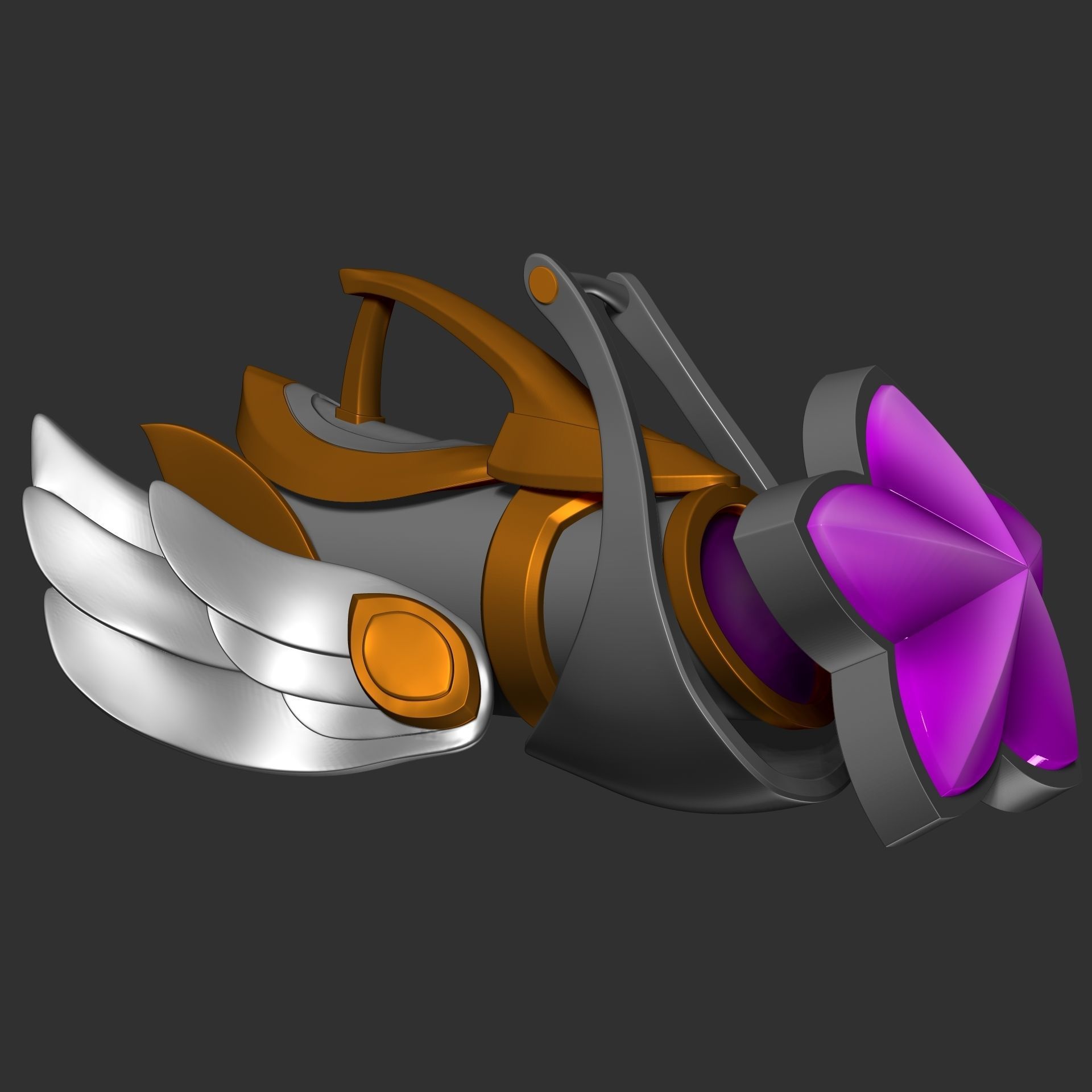 Jinx Star Guardian Minigun - Real Size model 3D model 3D printable ...