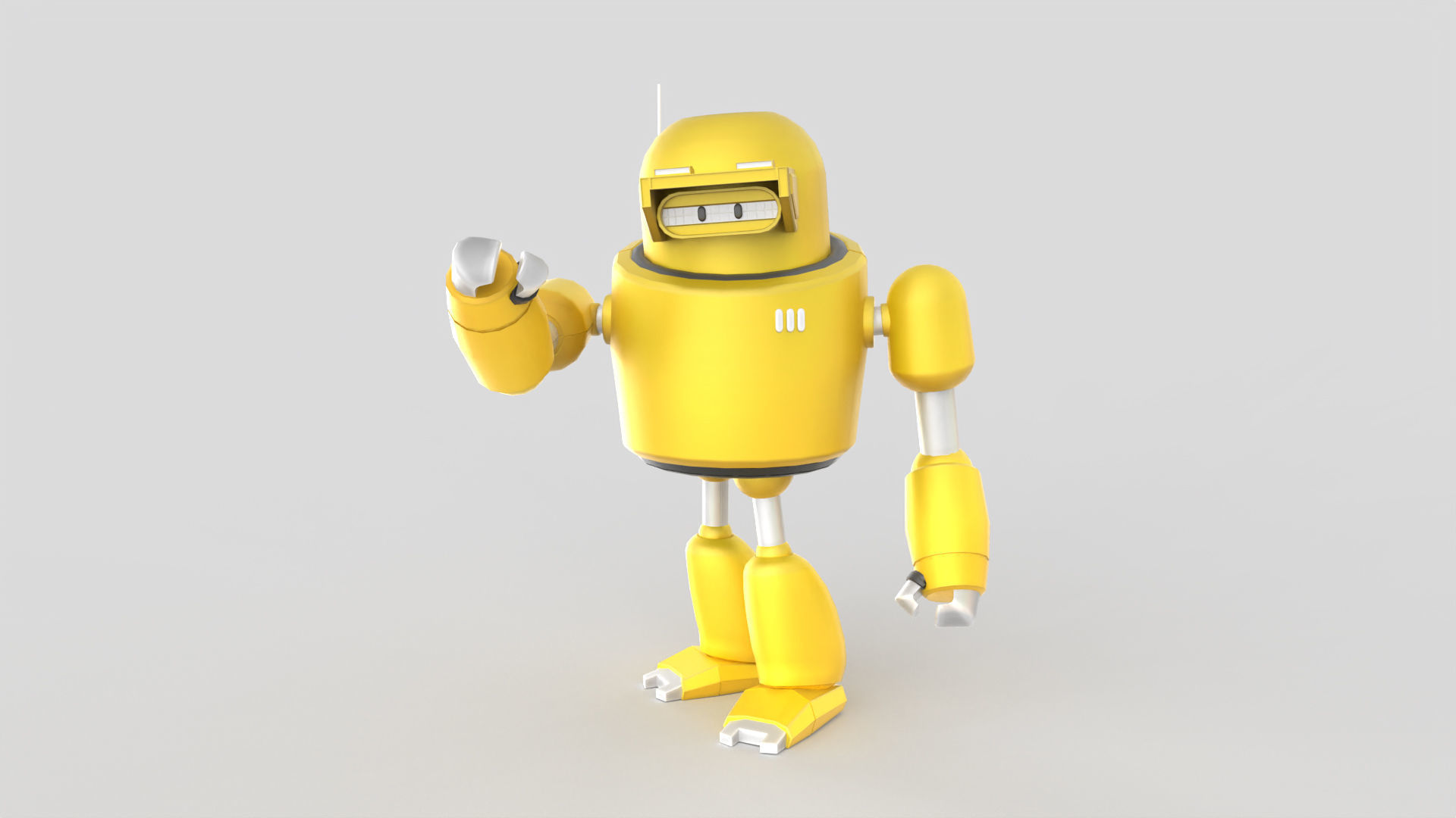 3D model Ngee Robo No01 VR / AR / low-poly | CGTrader