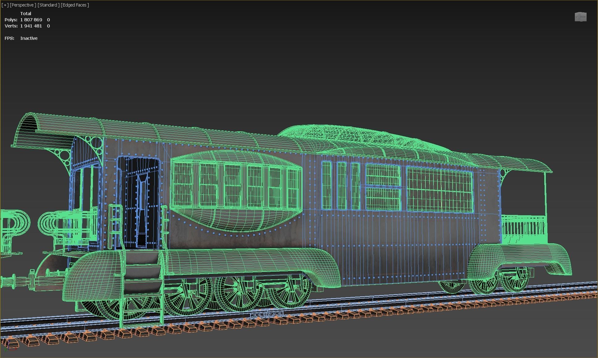 Train Syberia 3D model | CGTrader