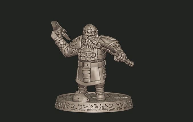 DWARF 3D model 3D printable | CGTrader