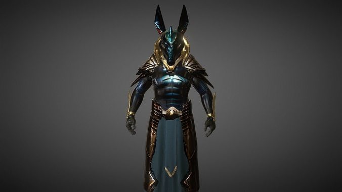 3D model Anubis VR / AR / low-poly | CGTrader