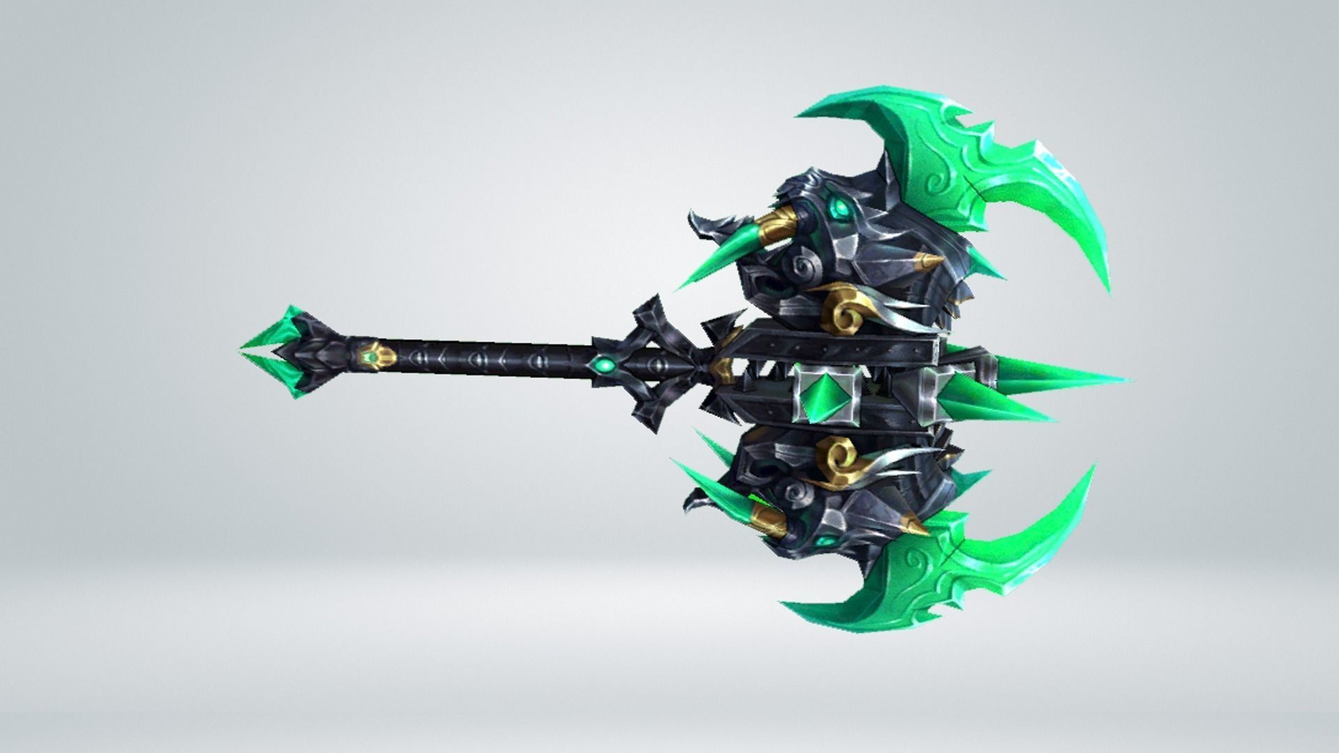 3D model Futuristic Axe VR / AR / low-poly | CGTrader
