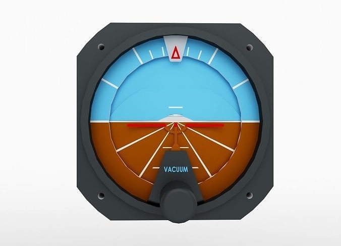 Artificial Horizon 3D model | CGTrader
