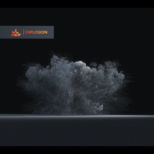 Artillery Grenade Explosion 3D 3D model animated | CGTrader