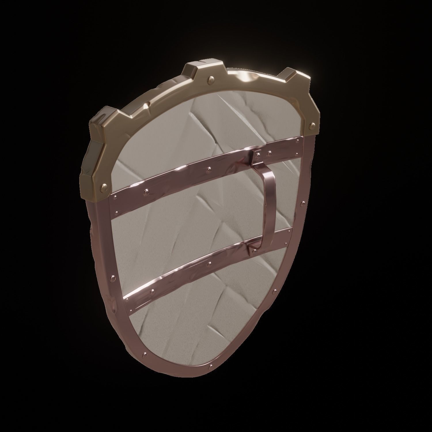 Zelda Wood Shield 3D model 3D printable | CGTrader