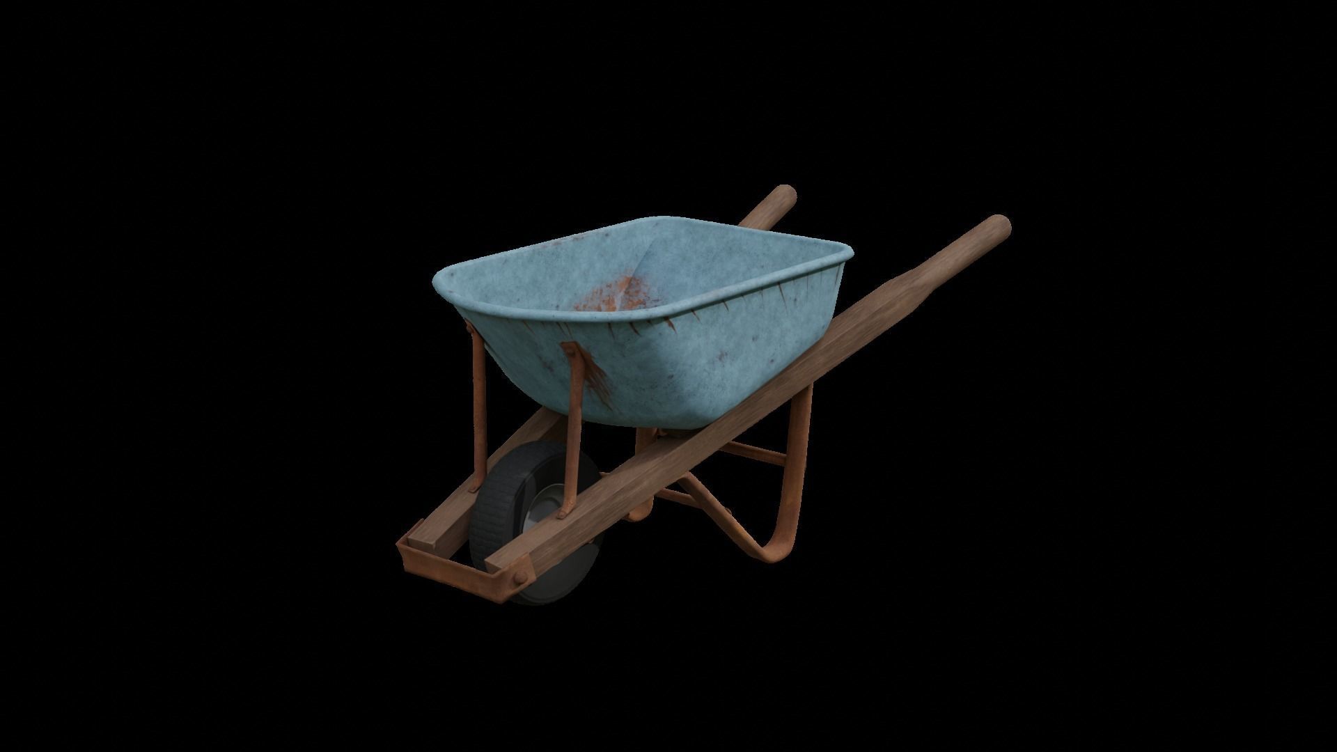 Wheelbarrel 3D model | CGTrader