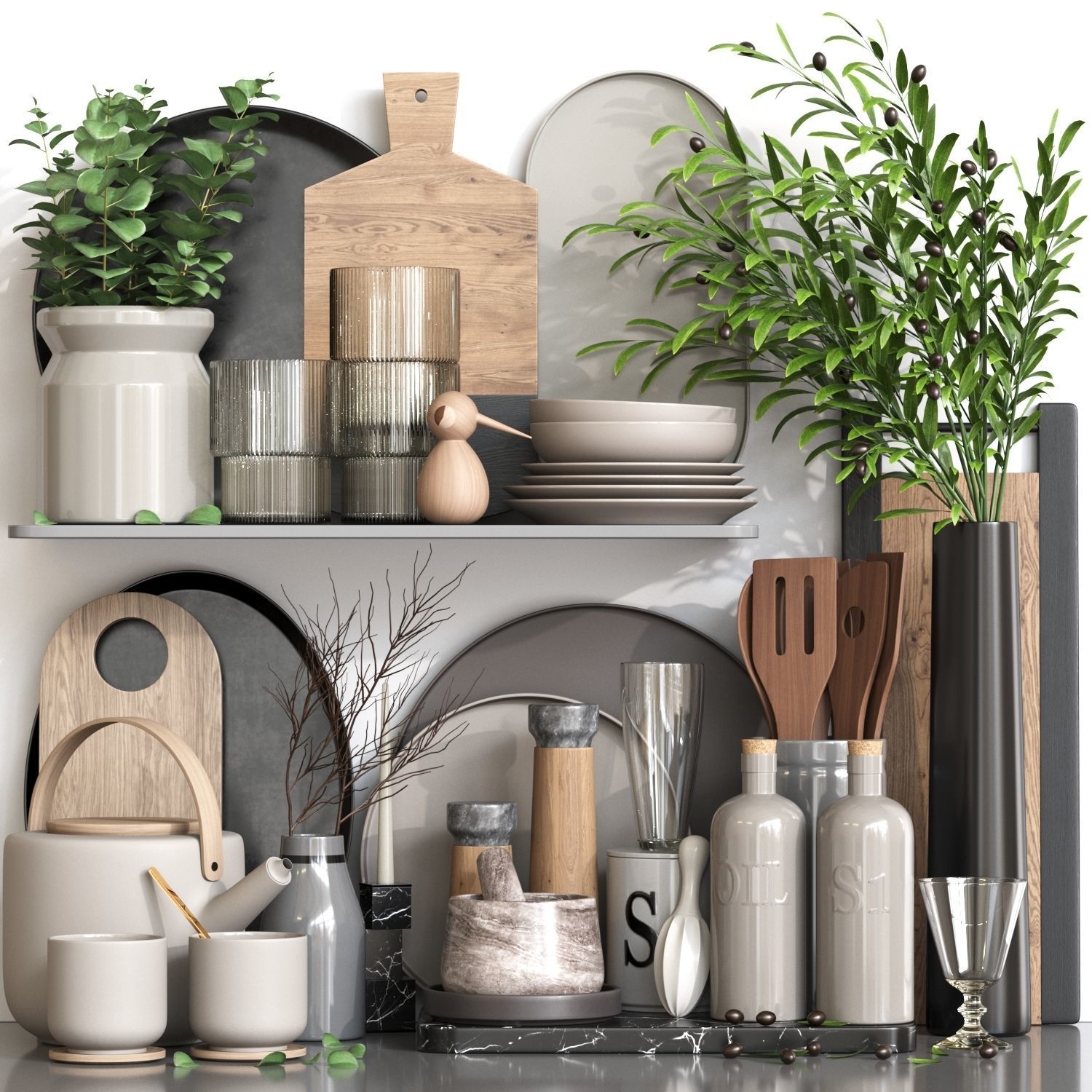 kitchen accessories Collection Vol 01 | CGTrader