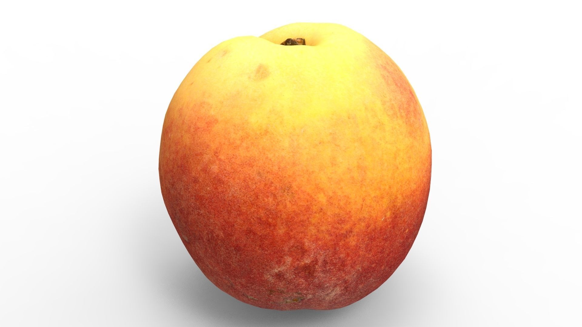 Peach 3D model | CGTrader