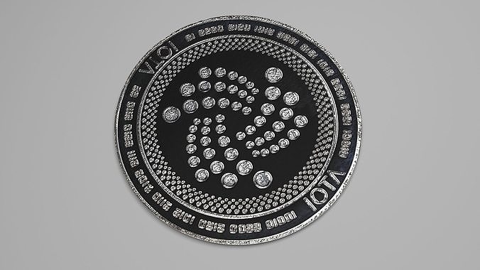 Iota Coin Model 3D model | CGTrader