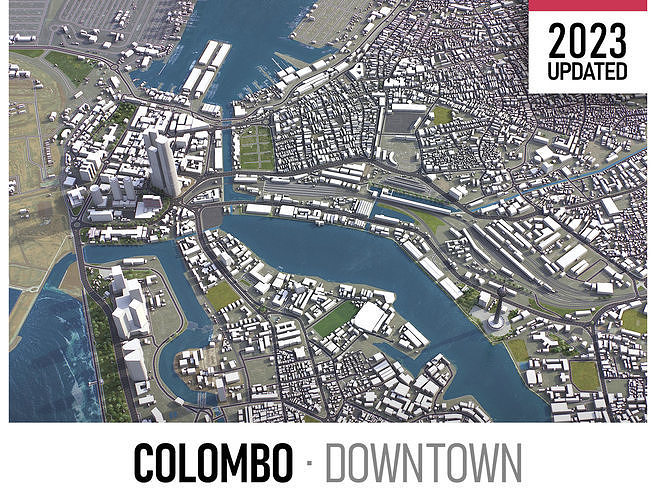 3D model Colombo VR / AR / low-poly | CGTrader