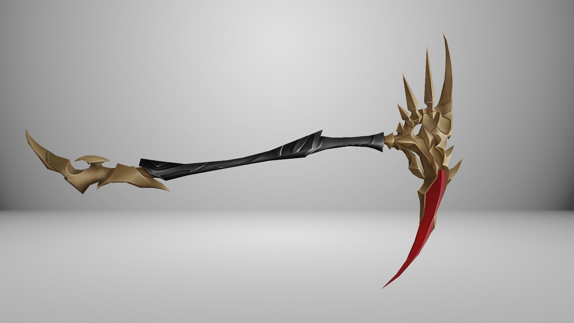 3D model Futuristic Scythe VR / AR / low-poly | CGTrader
