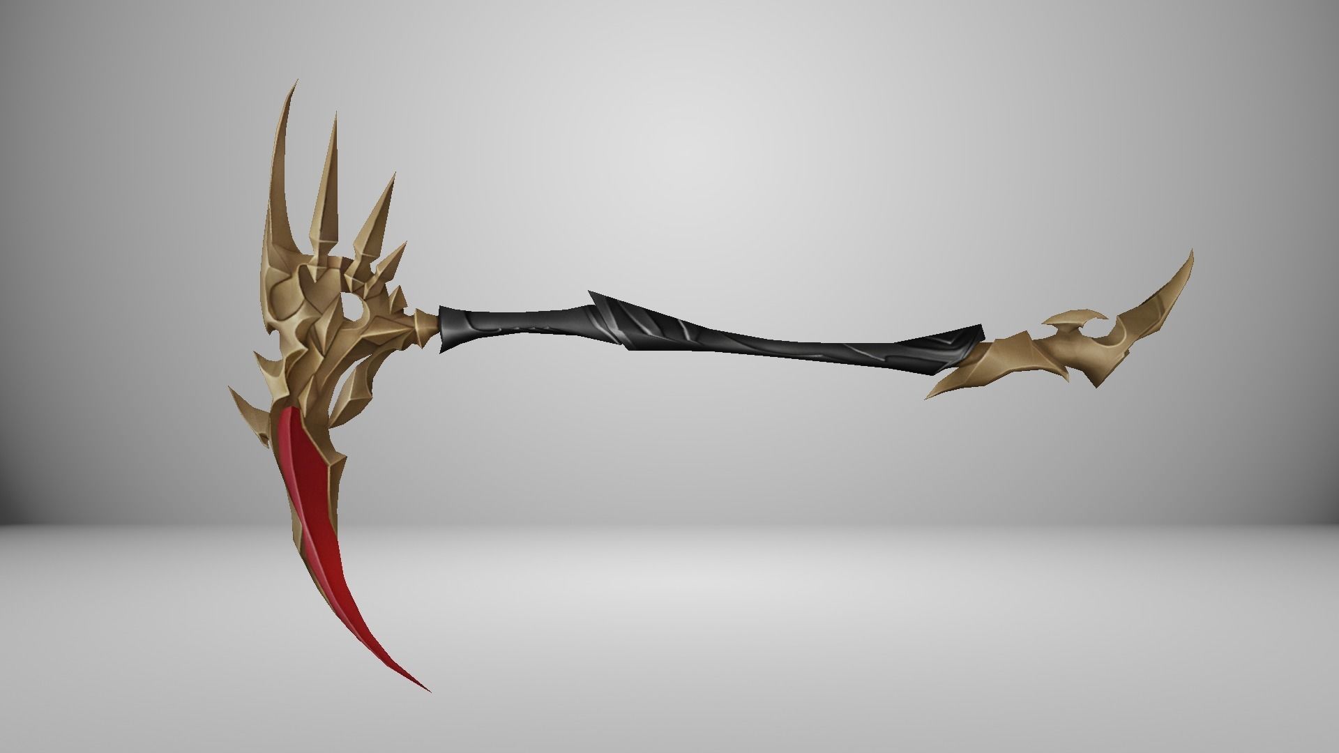 3D model Futuristic Scythe VR / AR / low-poly | CGTrader