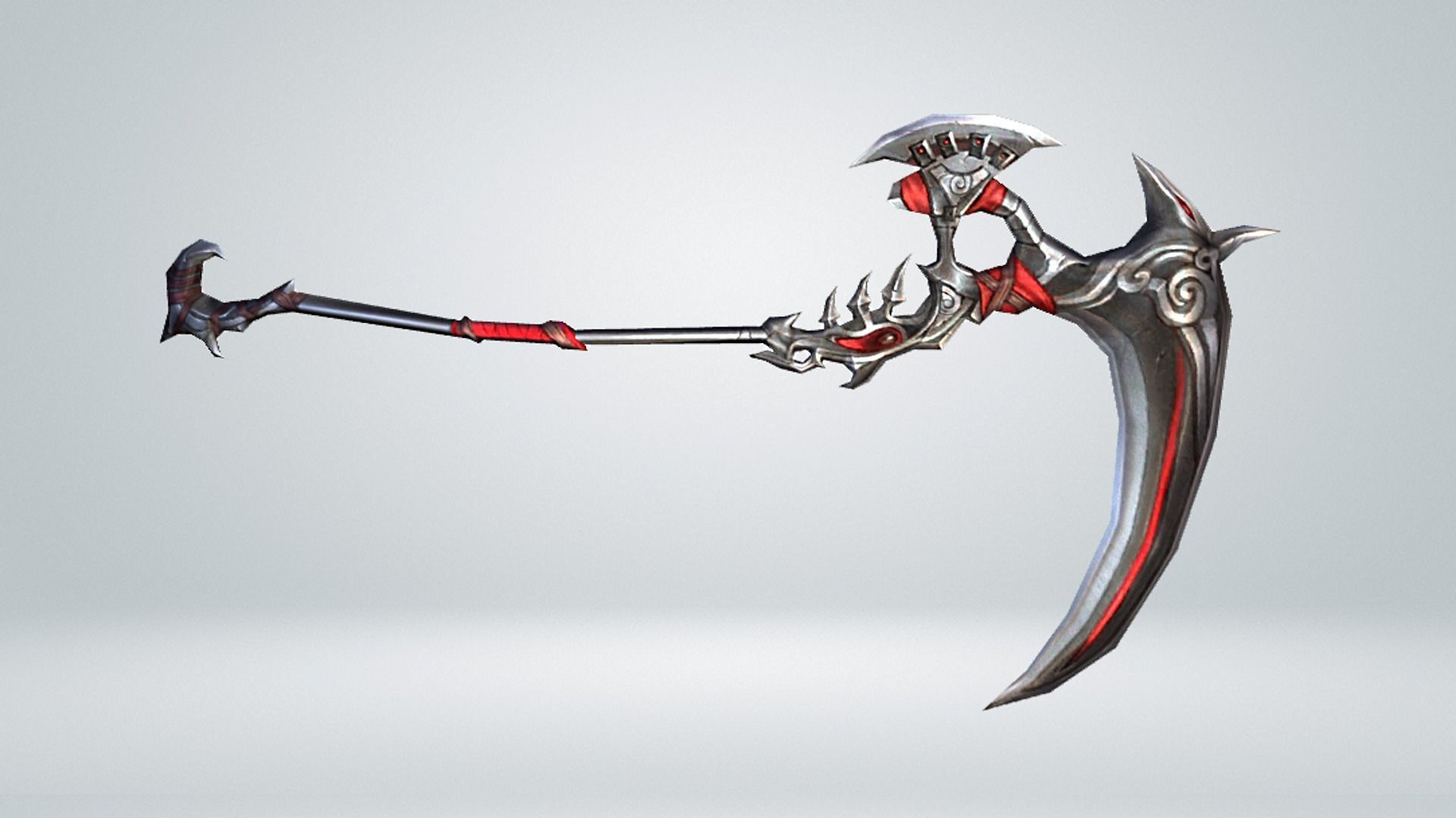 3D model Futuristic Scythe VR / AR / low-poly | CGTrader