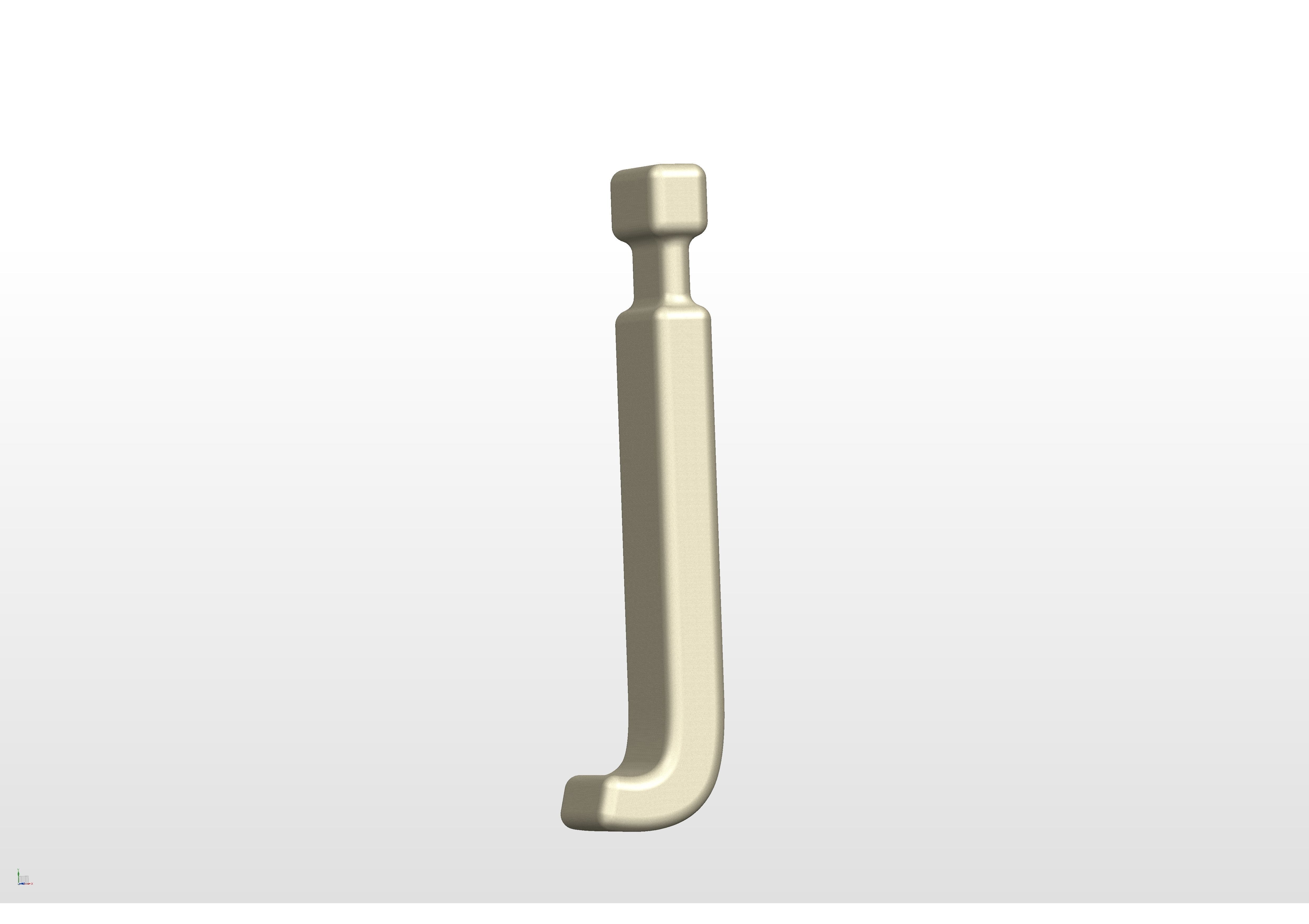 3D printable alphabet models 3D model 3D printable | CGTrader