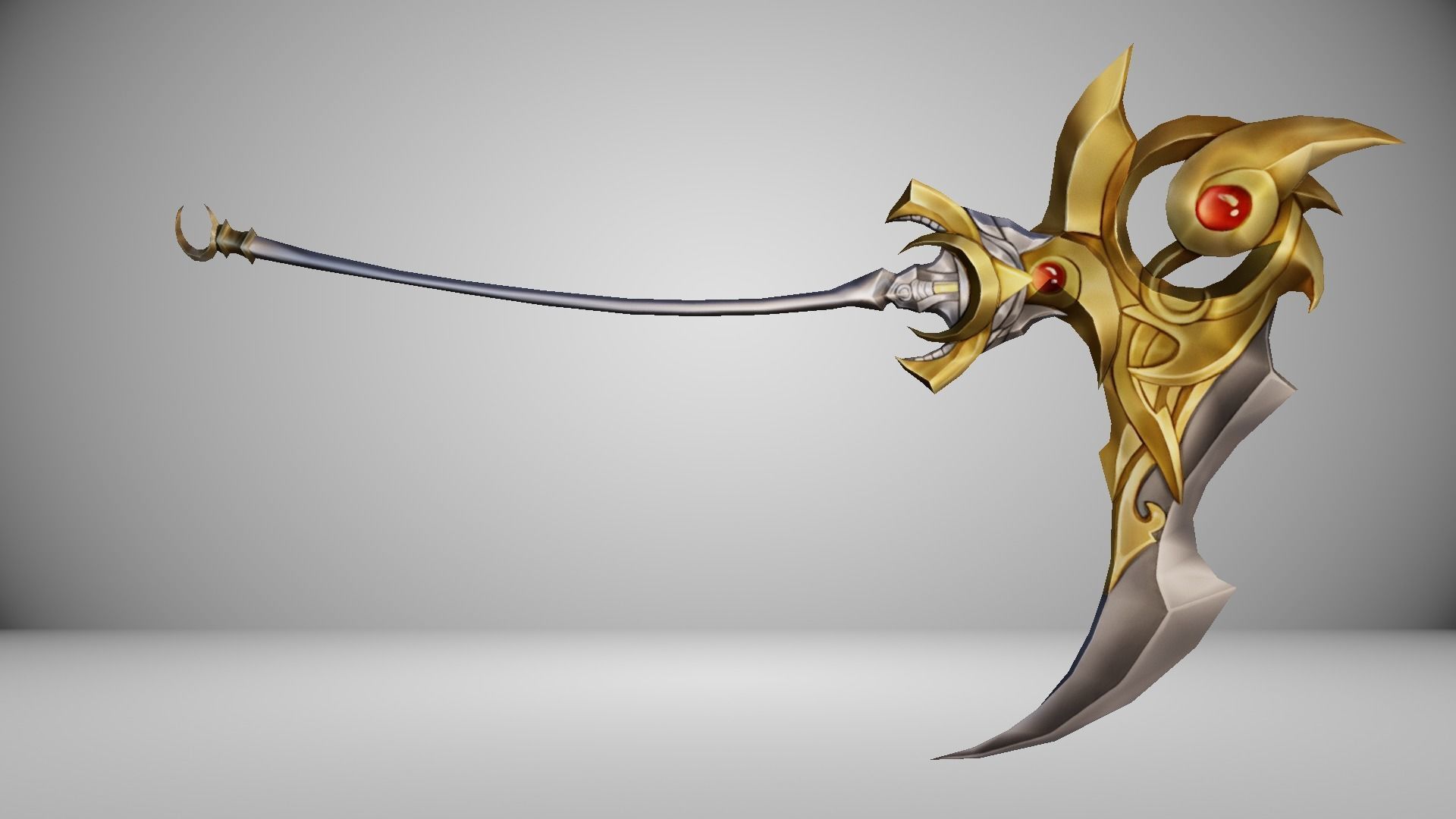 3D model Futuristic Scythe VR / AR / low-poly | CGTrader
