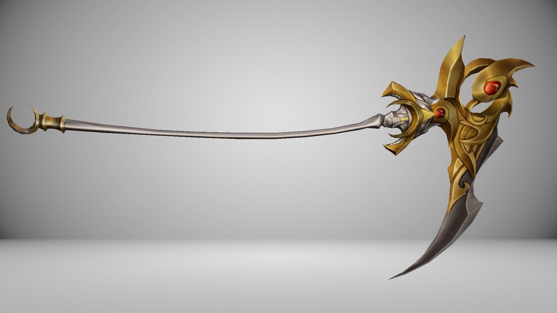 3D model Futuristic Scythe VR / AR / low-poly | CGTrader
