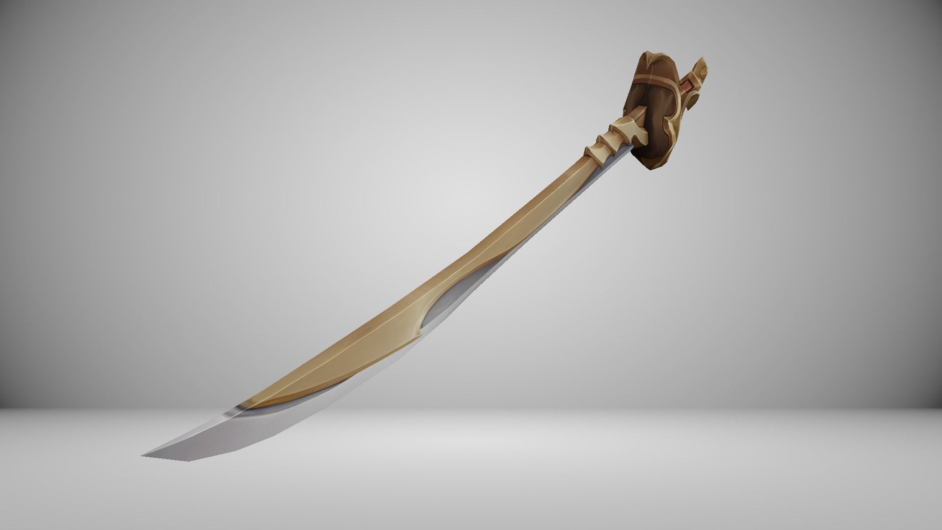 3D model Futuristic Sword VR / AR / low-poly | CGTrader