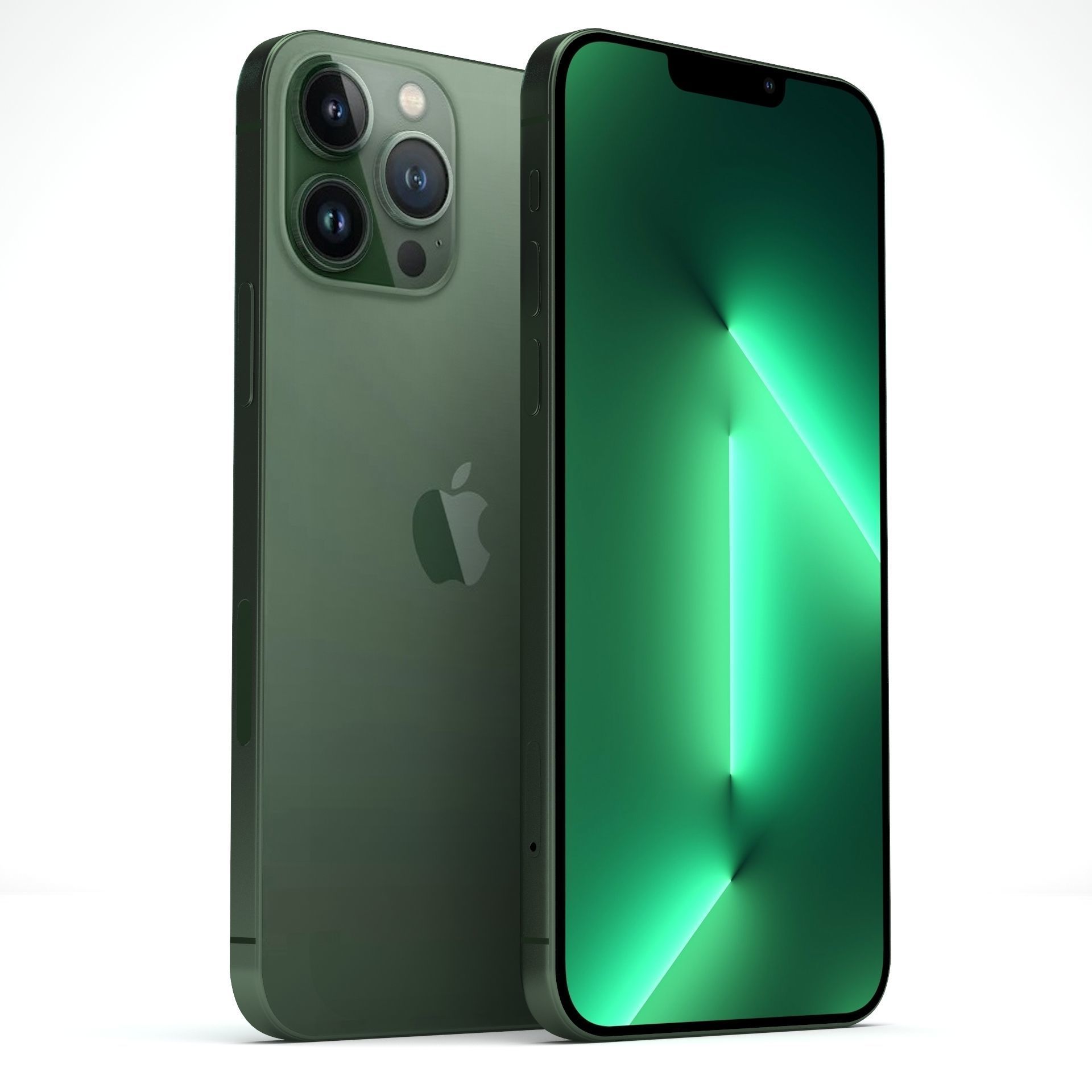 iPhone 13 Pro Max Alpine Green 3D model | CGTrader
