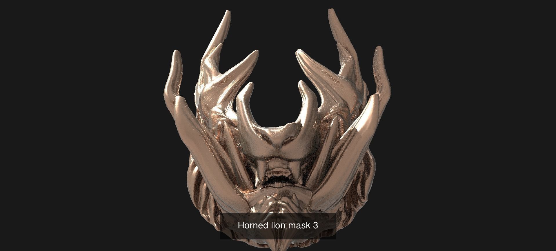 Japanese Folklore mask Collection | CGTrader