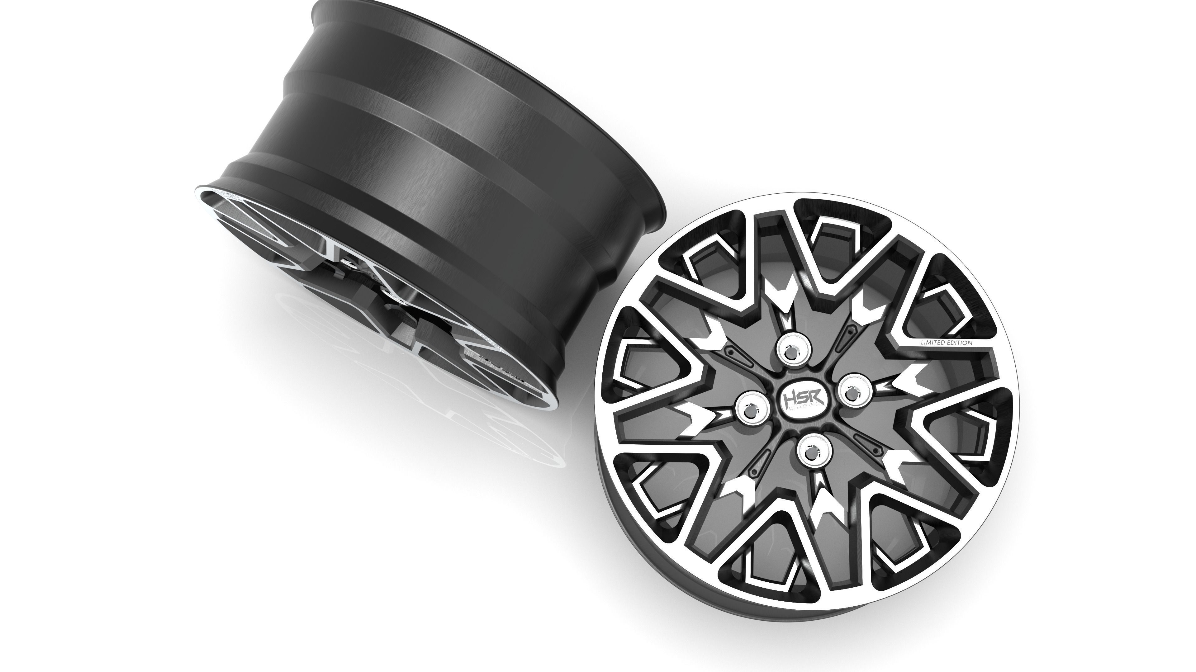 The Ultimate Package of Unique Rim Design Concepts 3D model | CGTrader