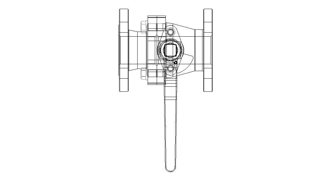 Flanged Ball Valve Assembly free 3D model rigged | CGTrader