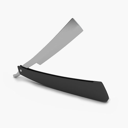 Straight Razor 3D model | CGTrader