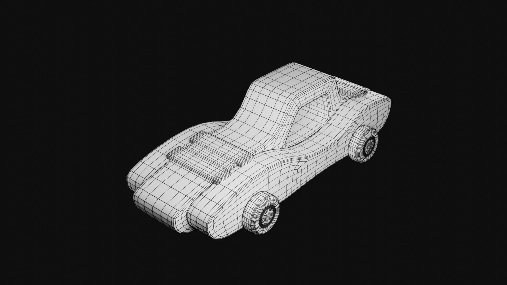 Toy 3D Car 3D model 3D printable | CGTrader
