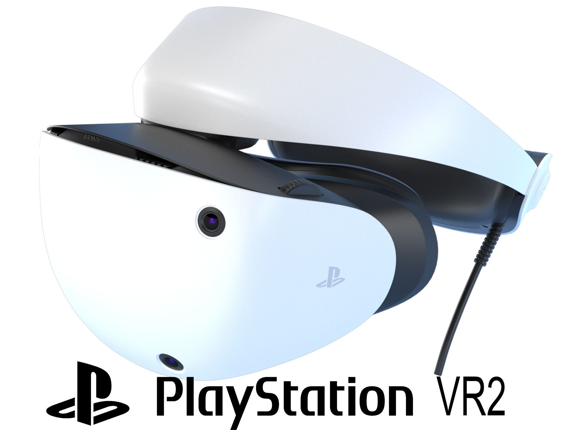 Sony Playstation VR 2 Headset 3D model | CGTrader