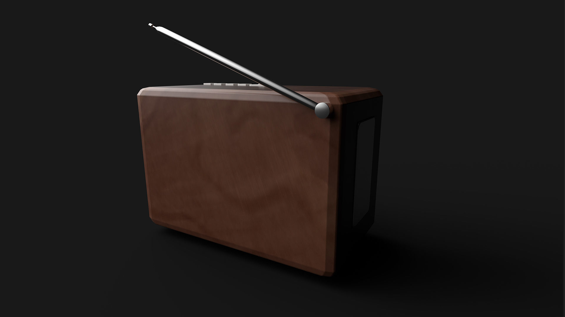 Radio 3D model | CGTrader
