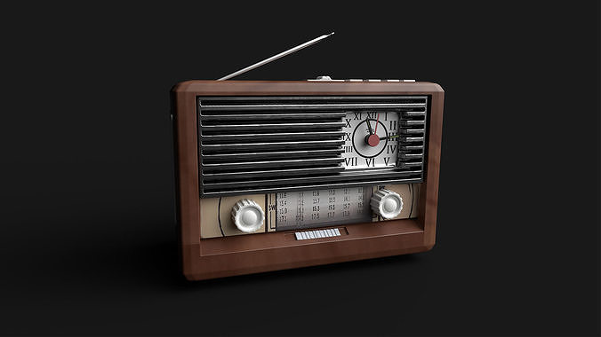 Radio 3D model | CGTrader
