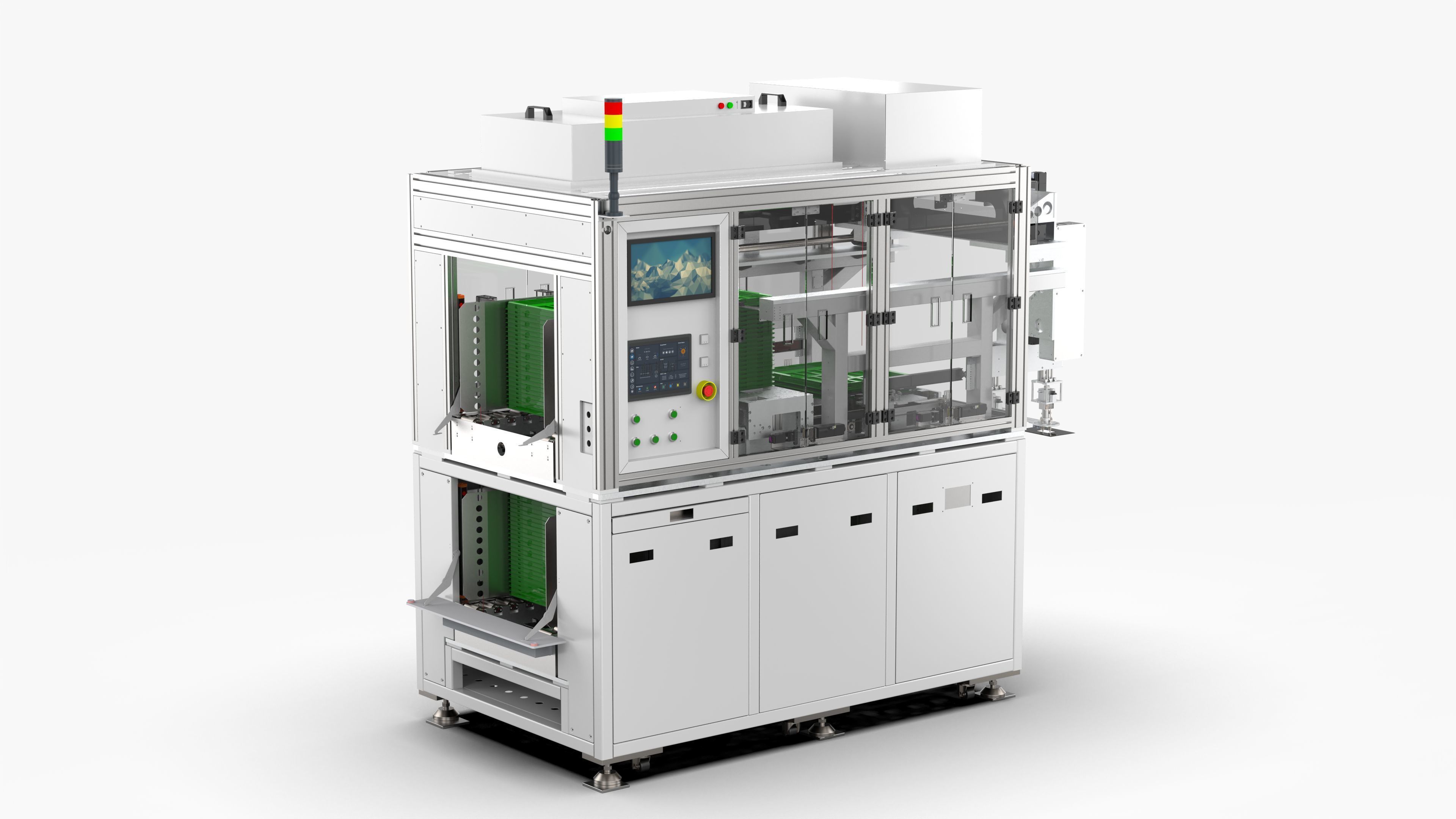 Automatic Tray Feeder 3D model | CGTrader