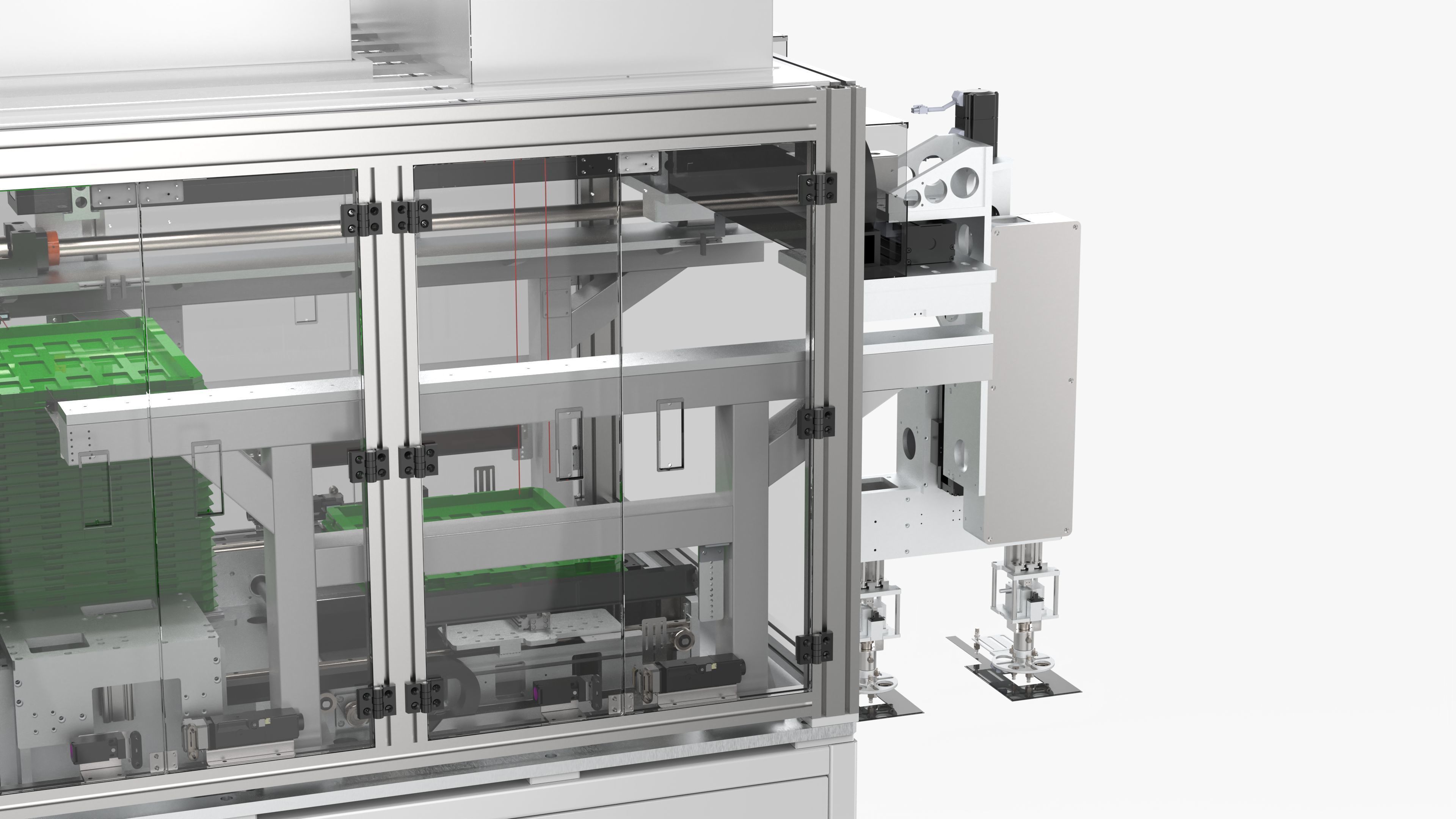 Automatic Tray Feeder 3D model | CGTrader