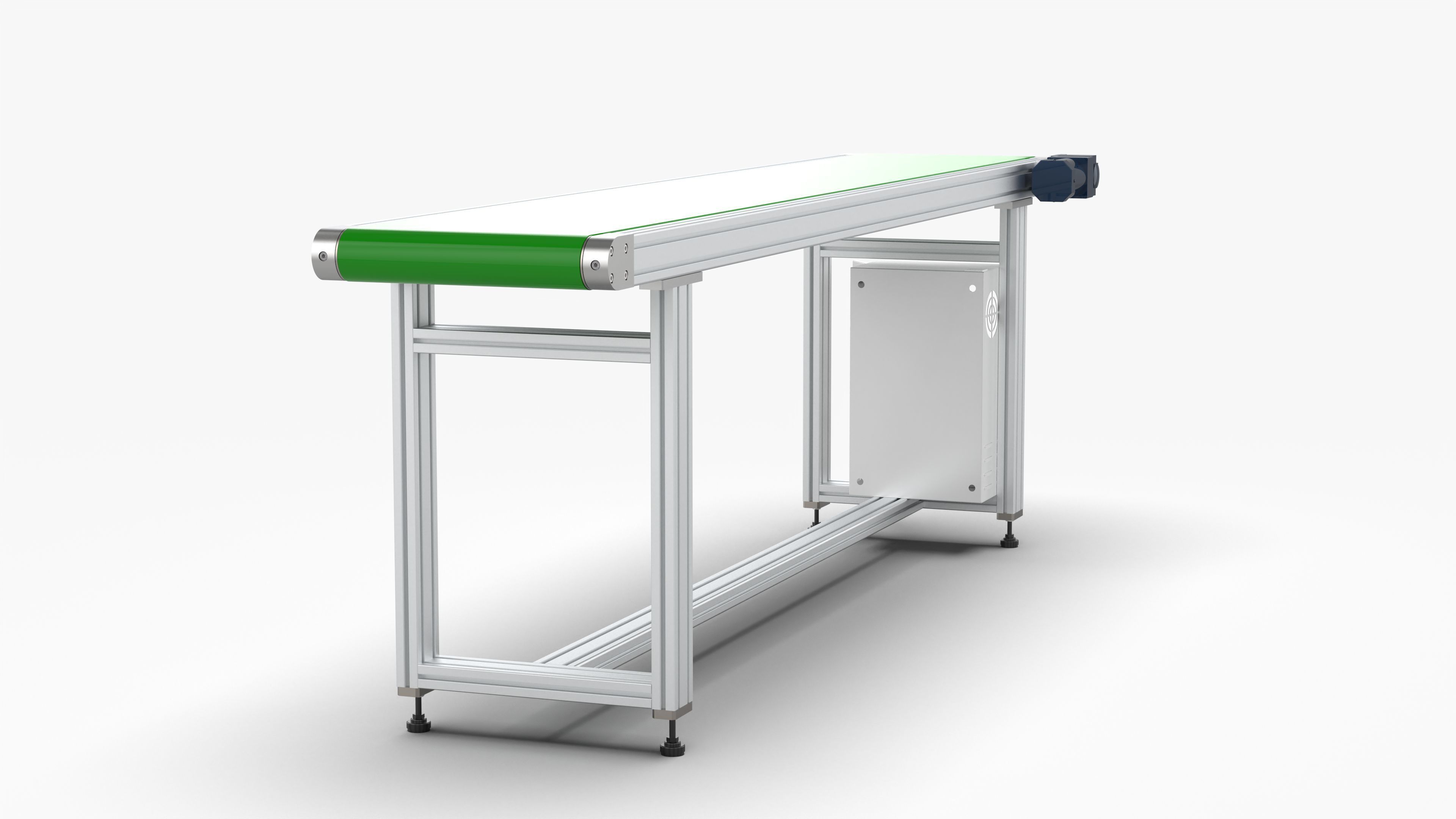 Conveyor Belt Assembly Line free 3D model | CGTrader