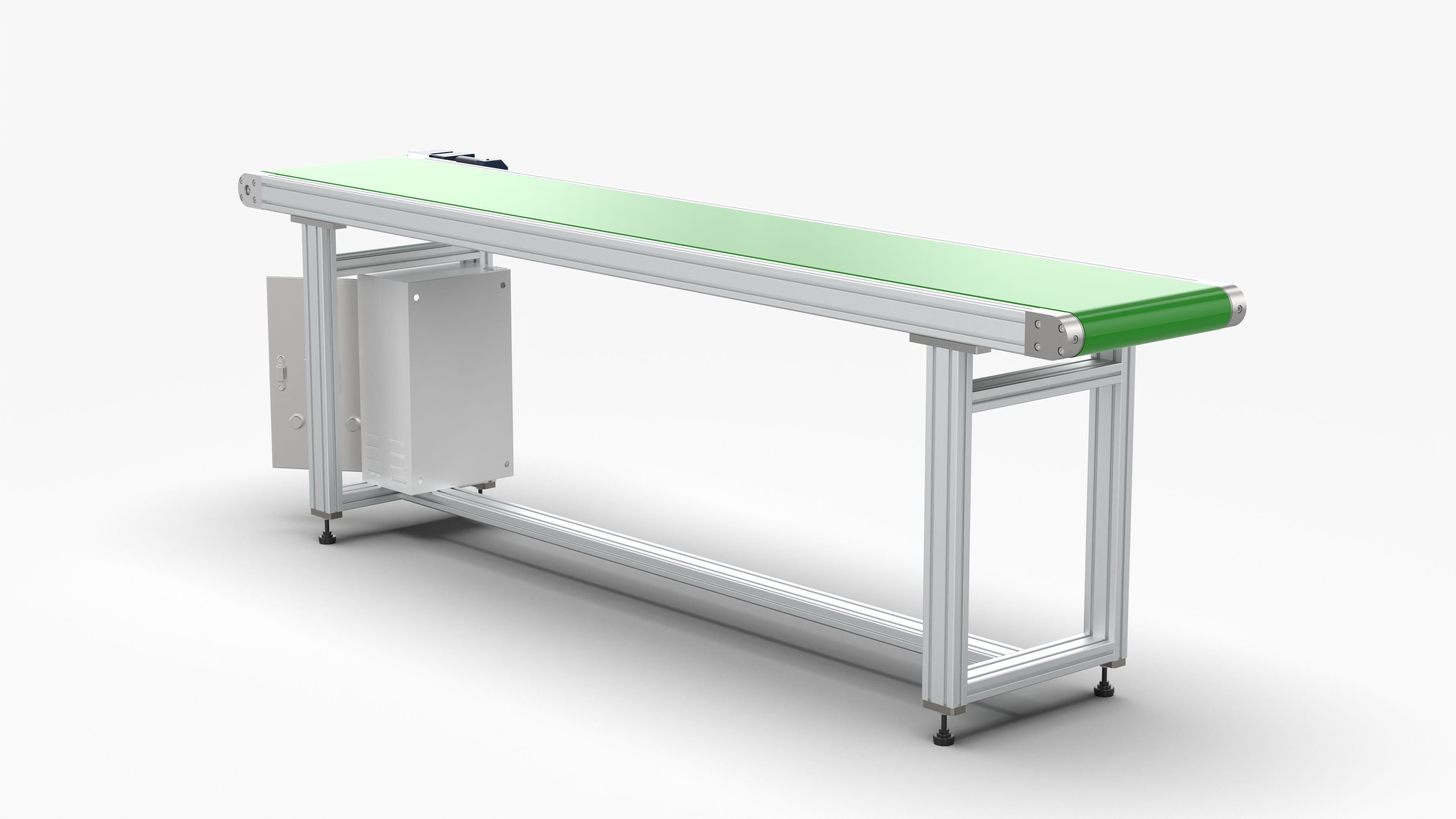 Conveyor Belt Assembly Line free 3D model | CGTrader