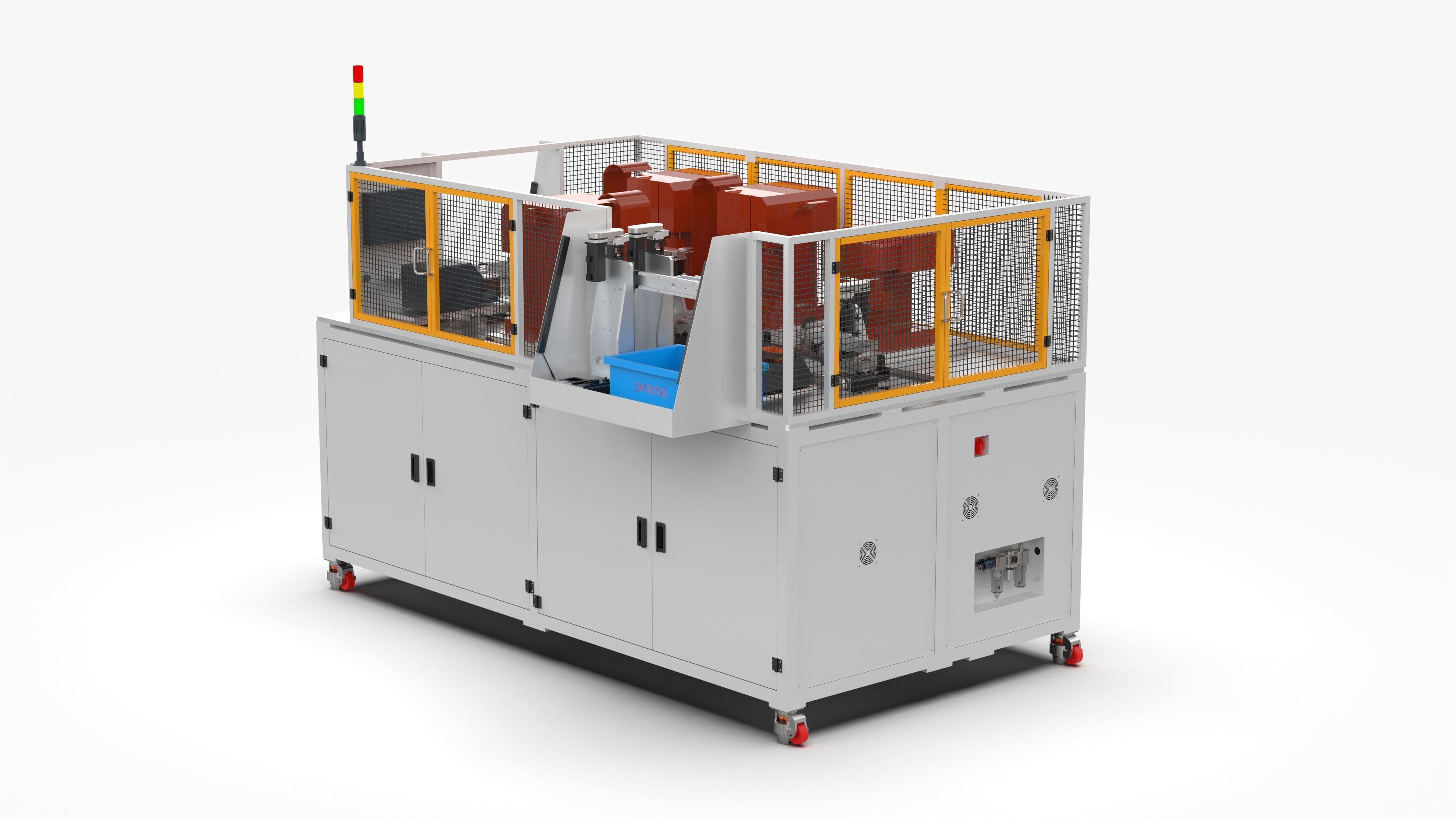 Automatic Wire Secondary Processing Equipment 3D model | CGTrader