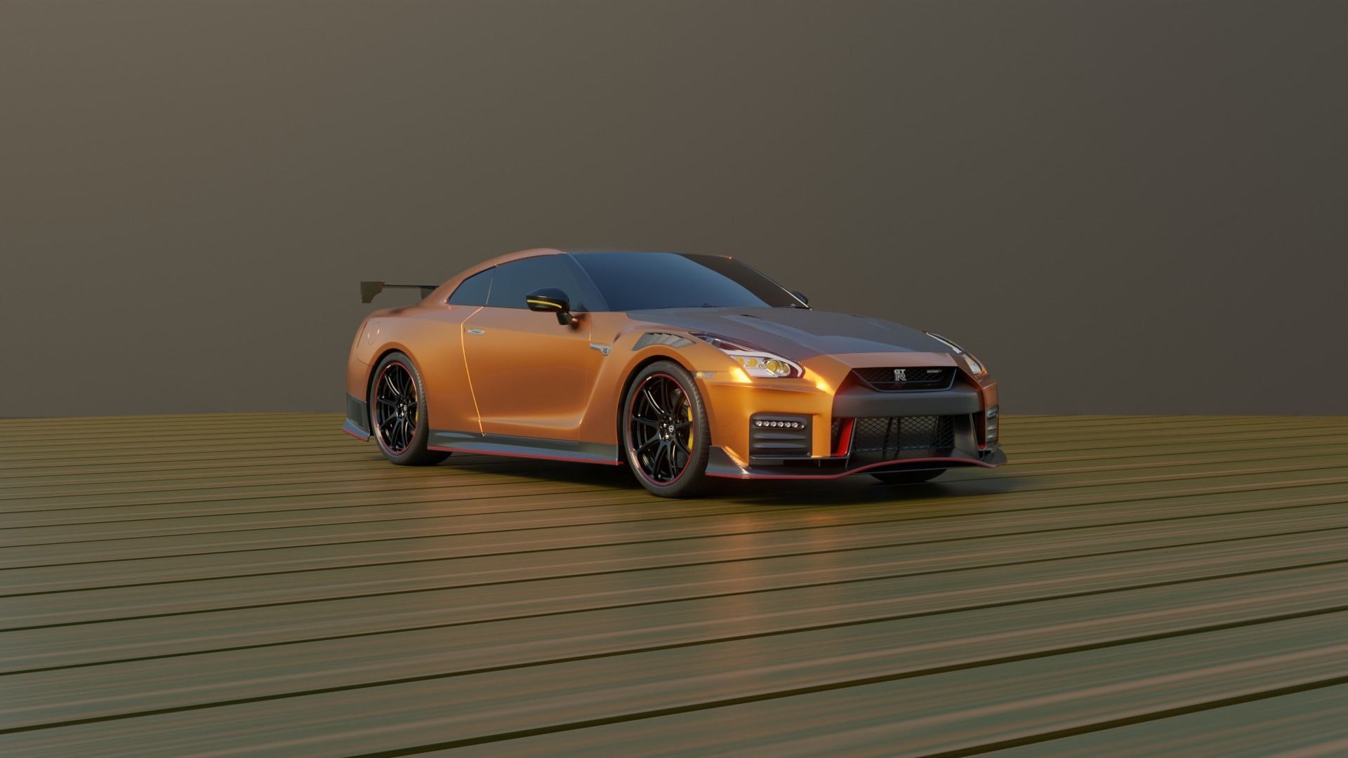 GTR R35 3D model | CGTrader