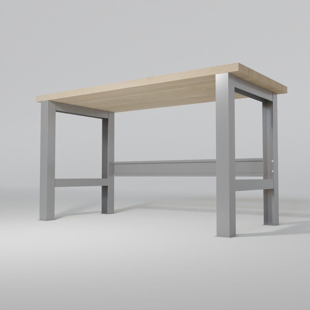 Metal work bench 3D model | CGTrader